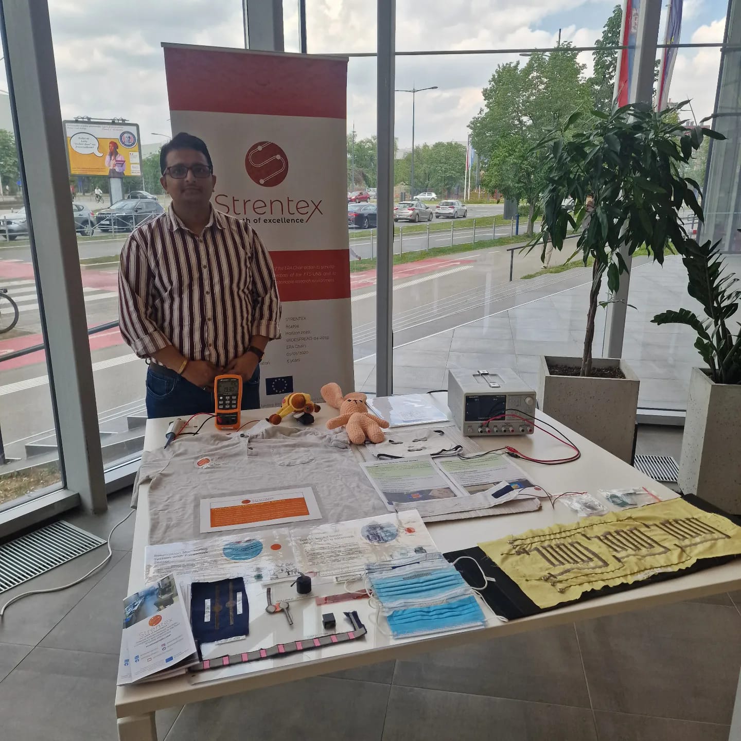 Participation in Science and Innovation Day – Strentex Project